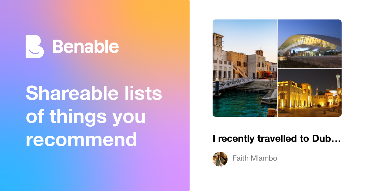 I recently travelled to Dubai and here are some of the iconic places ...