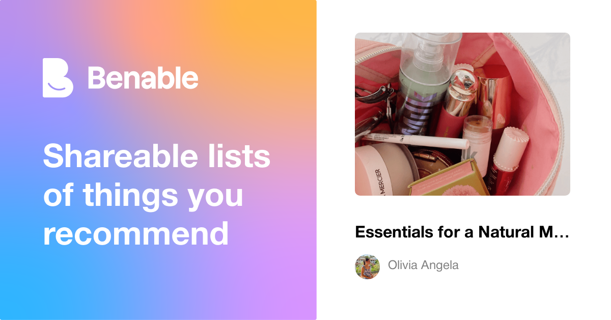 Essentials for a Natural Makeup Look