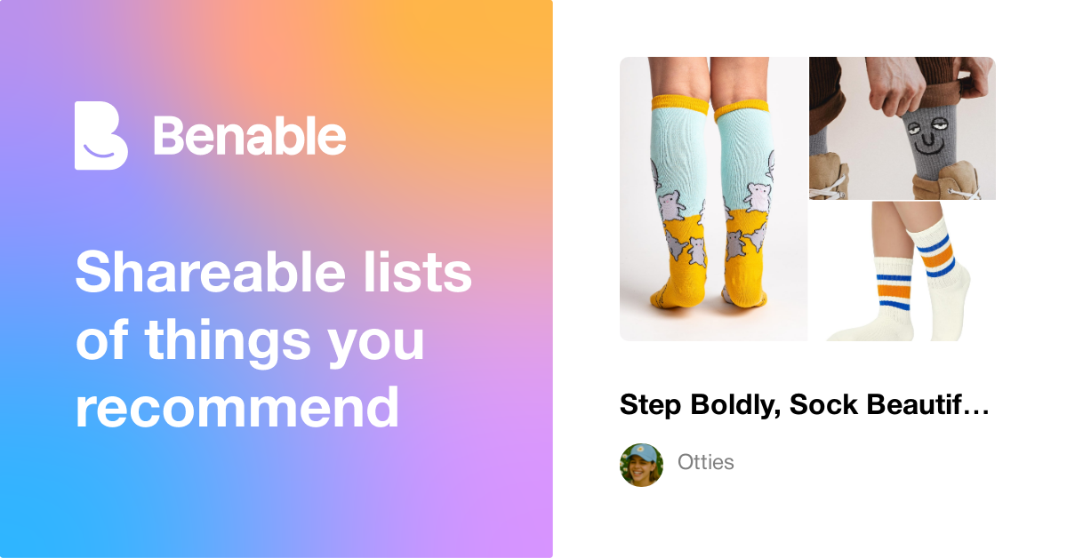 Step Boldly, Sock Beautifully