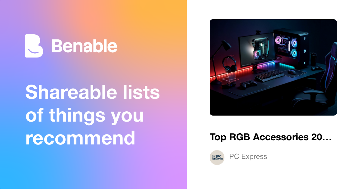 Top RGB Accessories 2025 – Best Gear to Light Up Your Gaming Setup