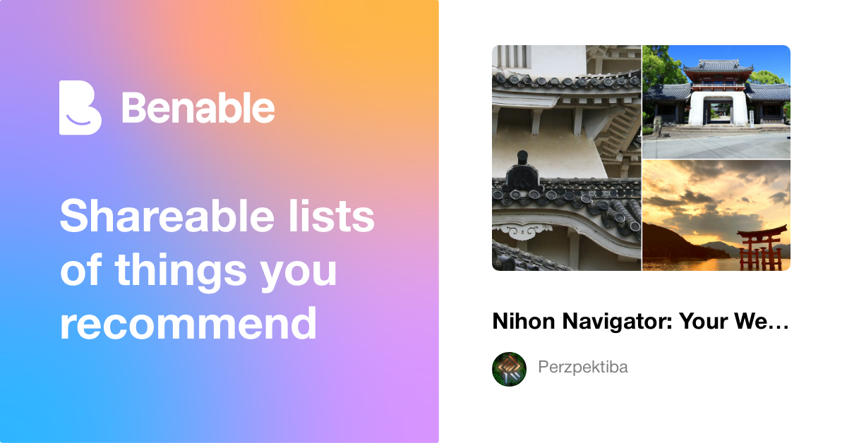 Nihon Navigator: Your Web Guide to Japan (Full List)