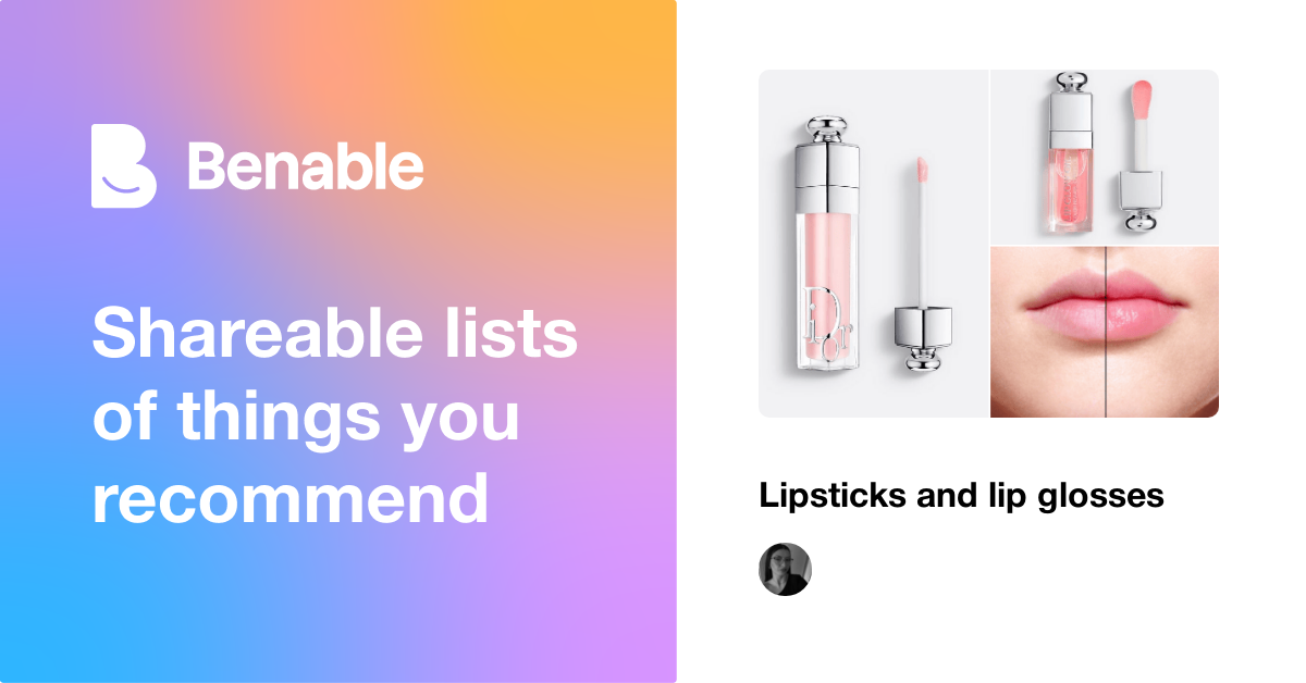 Lipsticks and lip glosses💄