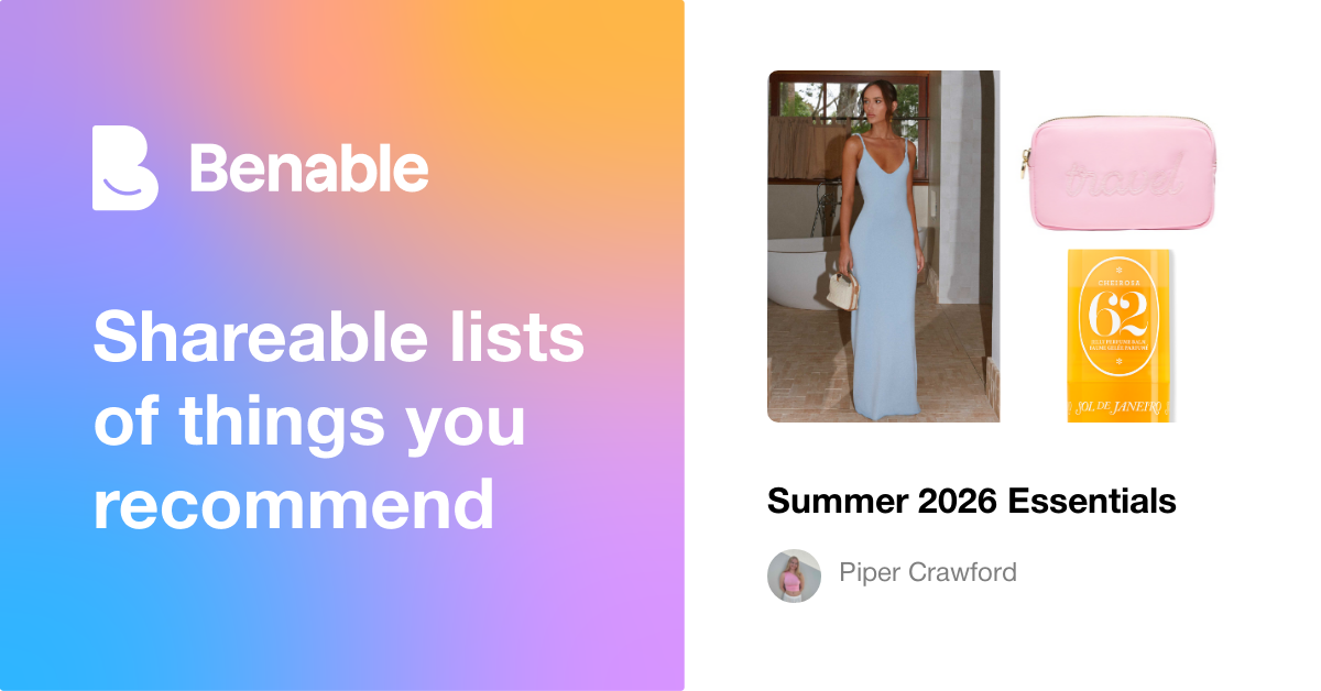 Spring Break 2026 Essentials 🌞