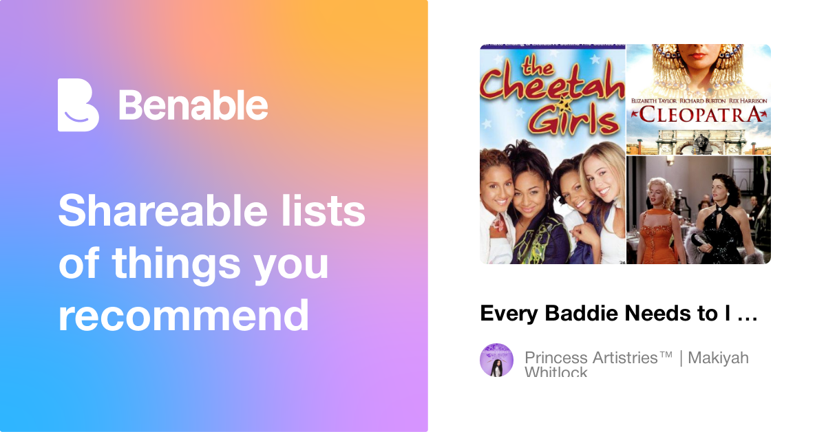Every Baddie Needs to Watch These Movies at Least Once💅🏽