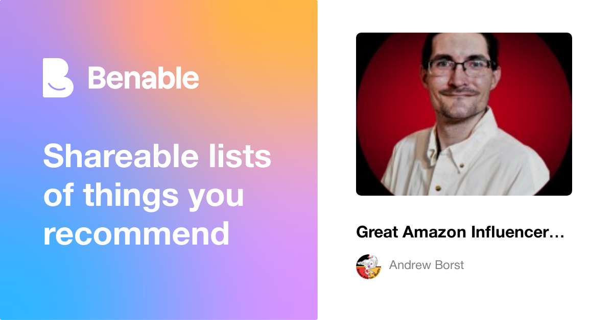 Great Amazon Influencers & Partners for Amazons Top Brands and Sellers