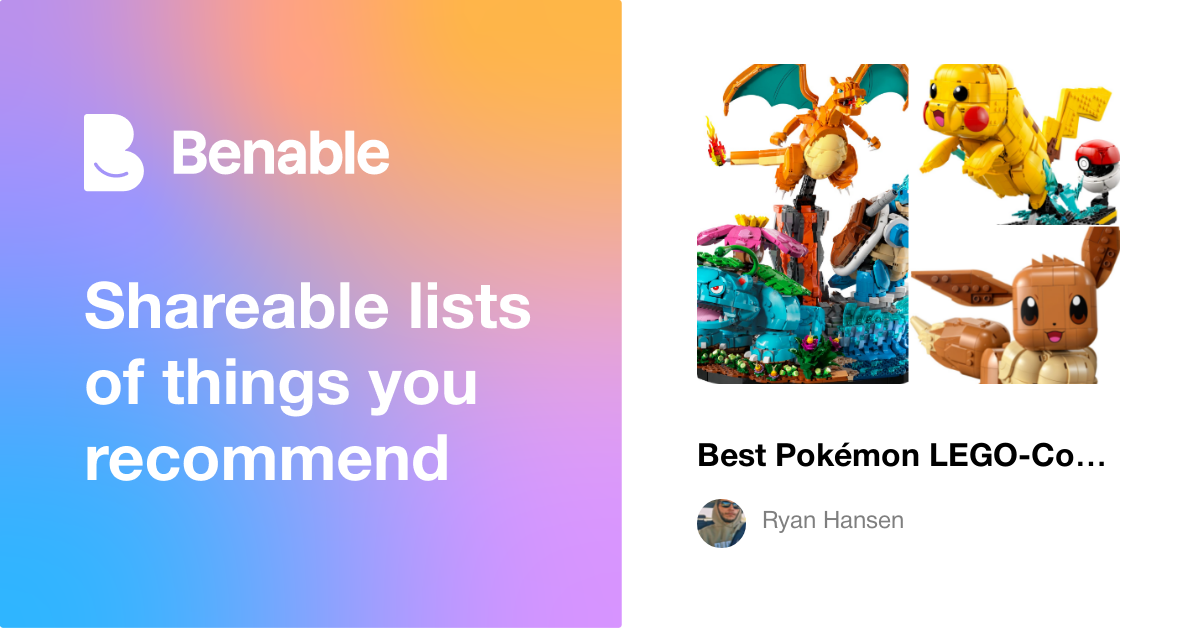 Best Pokémon LEGO-Compatible Building Sets (Updated 2026)