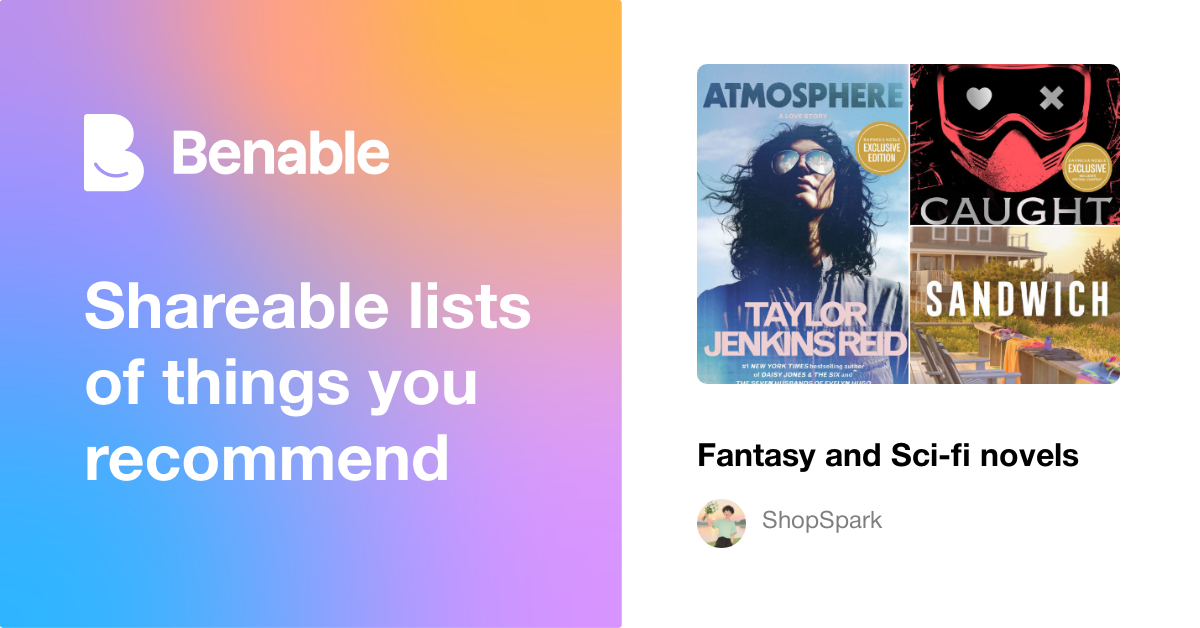 Fantasy and Sci-fi novels