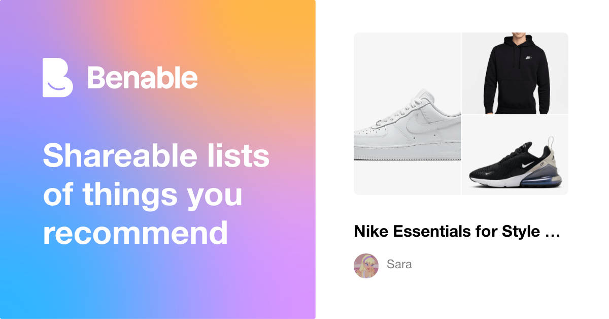 Nike Essentials for Style and Performance