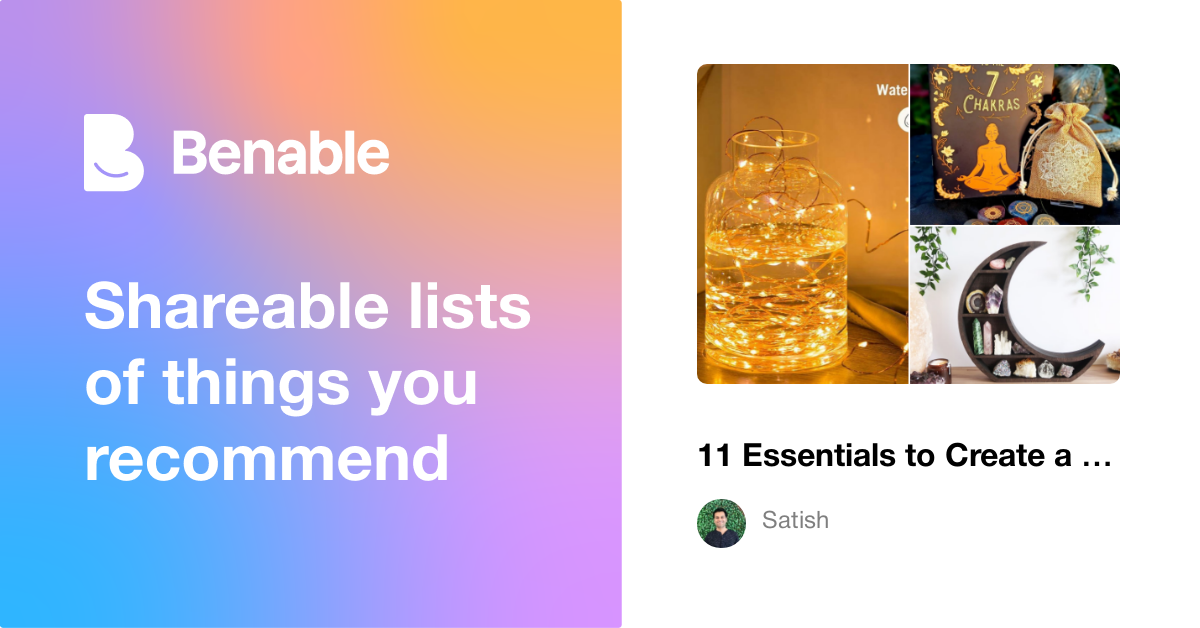 11 Essentials to Create a Healing Space at Home