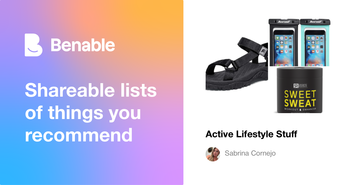 Active Lifestyle Stuff