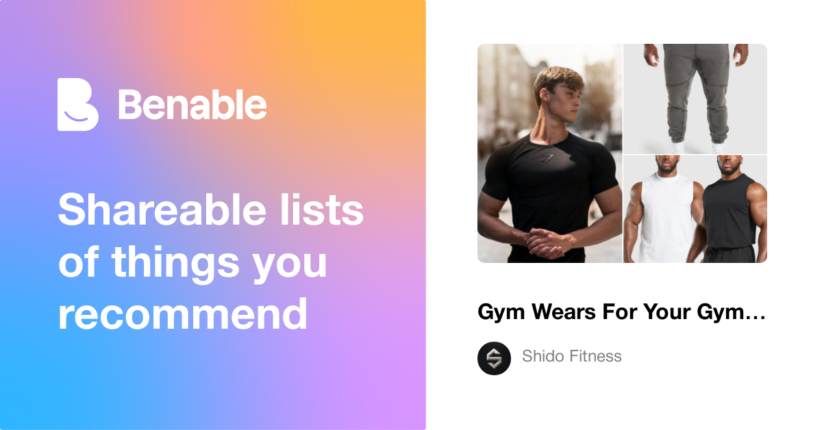 Gym Wears For Your Gym Journey Men's