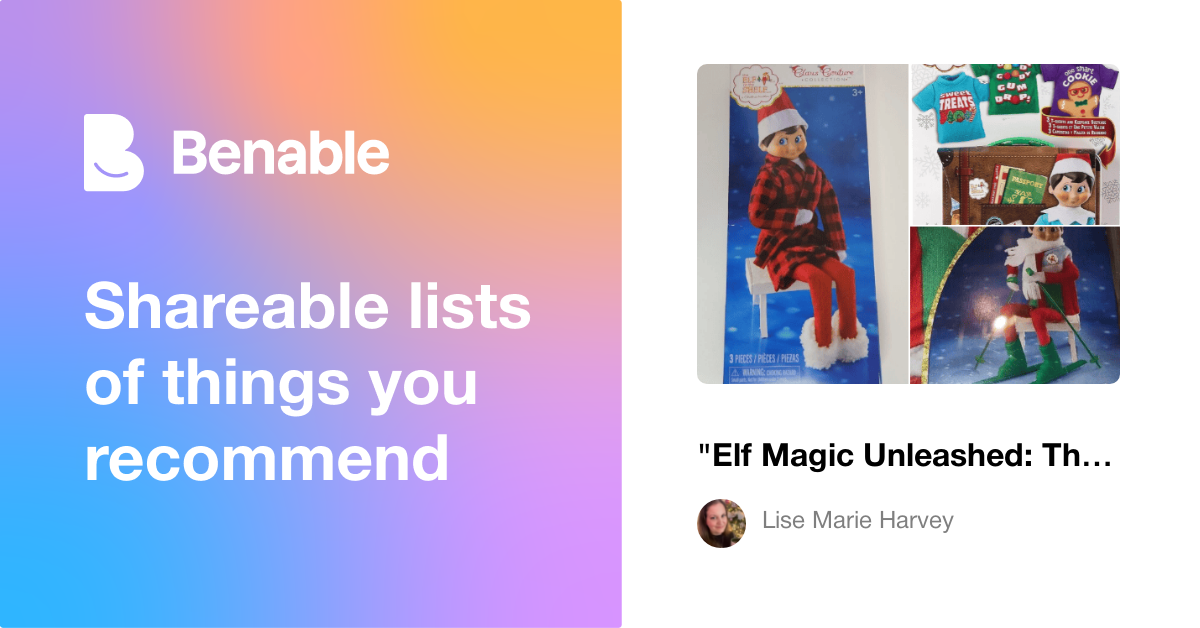 "Elf Magic Unleashed: The Essential Guide to Must-Have Elf on the Shelf ...