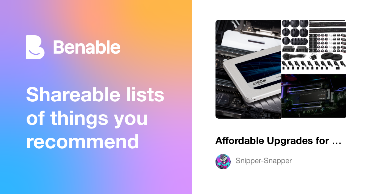 Affordable Upgrades for Your Gaming PC Setup