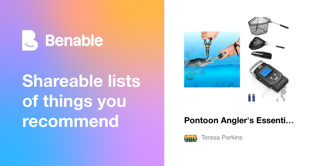 Pontoon Angler's Essentials: The Ultimate Fishing Gear List