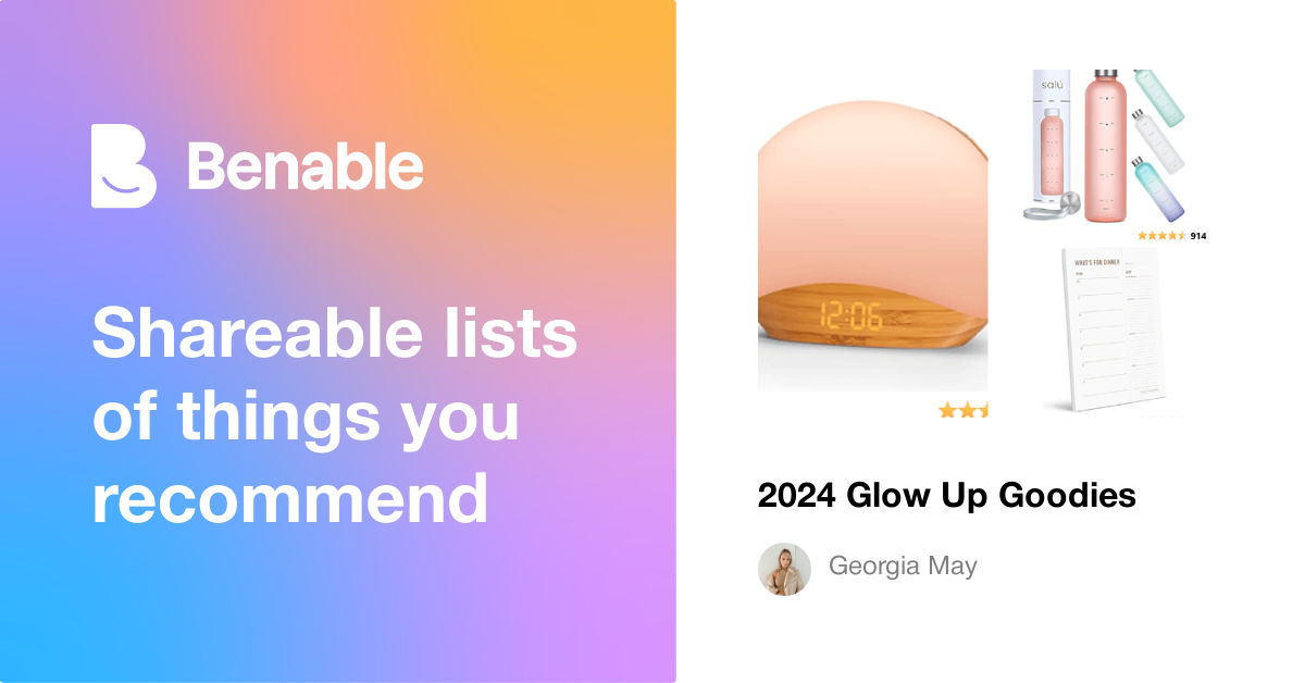 2024 Glow Up Goodies