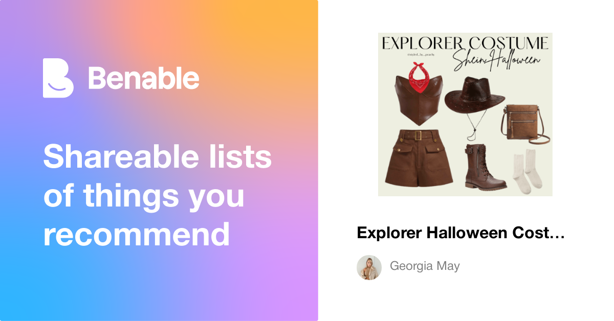 Explorer Halloween Costume | SHEIN DIY Costume
