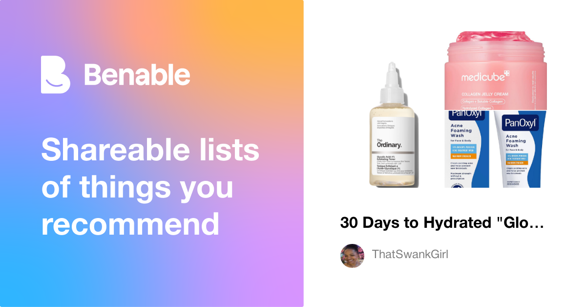 30 Days to Hydrated "Glowy" skin (40+ edition)