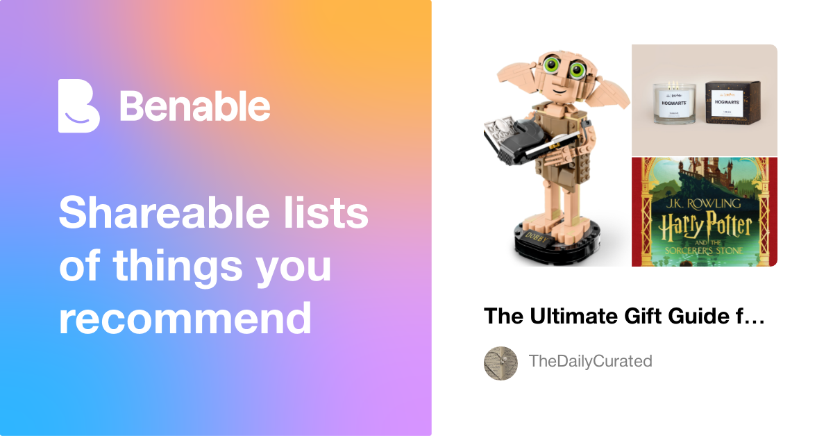 The Ultimate Gift Guide for Every Type of Potterhead