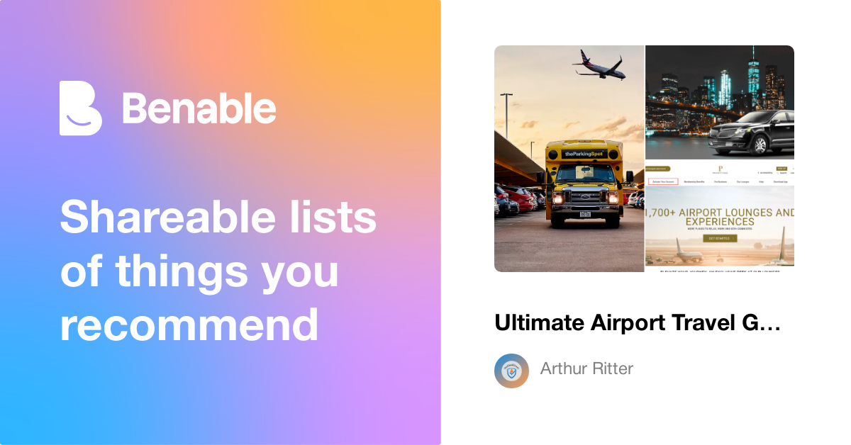 Ultimate Airport Travel Guide: Best Hotels, Parking, Car Rentals ...