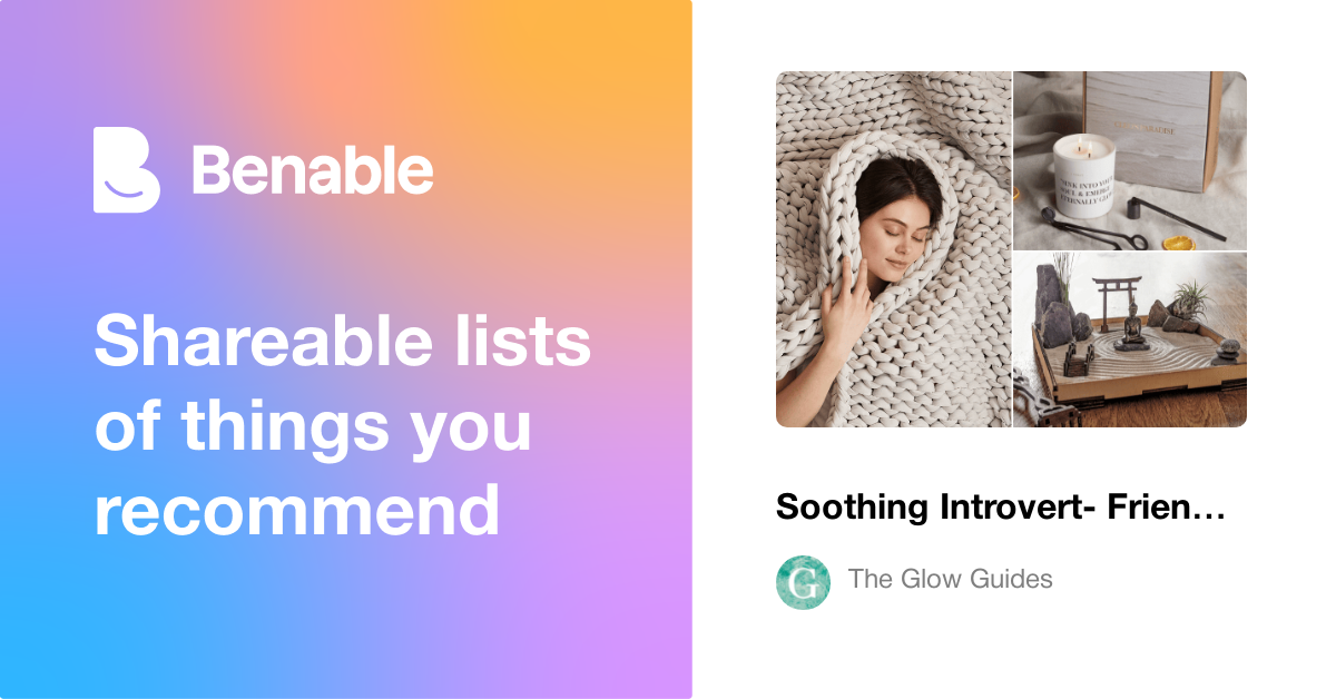 Soothing Introvert- Friendly Home Essentials