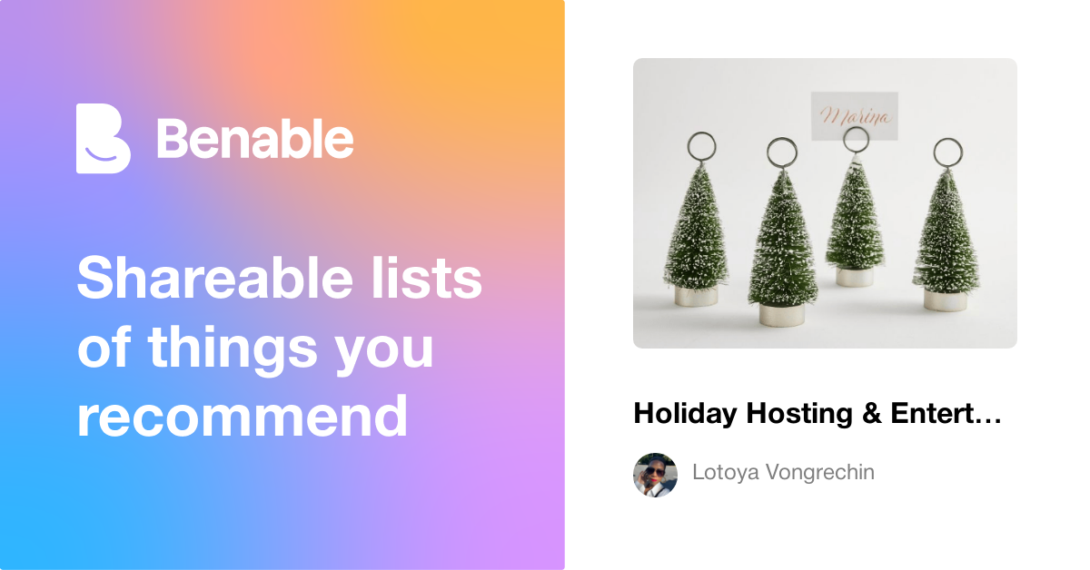 Holiday Hosting & Entertaining Essentials
