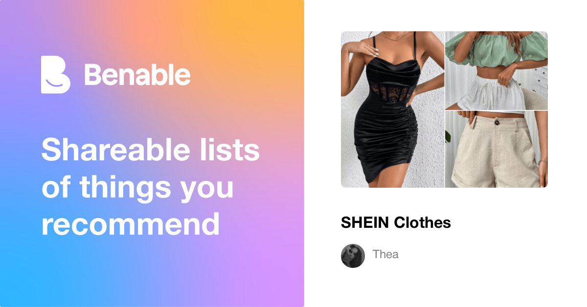 SHEIN Clothes