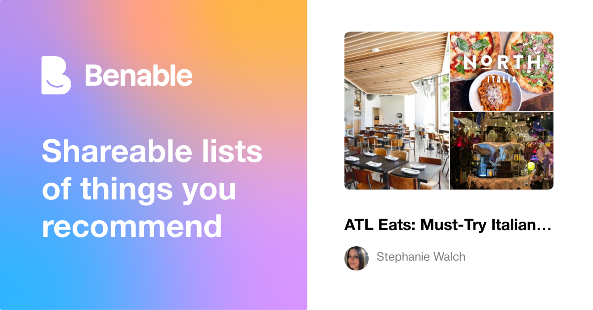 ATL Eats: Must-Try Italian and Pizza Restaurants in and Around Atlanta