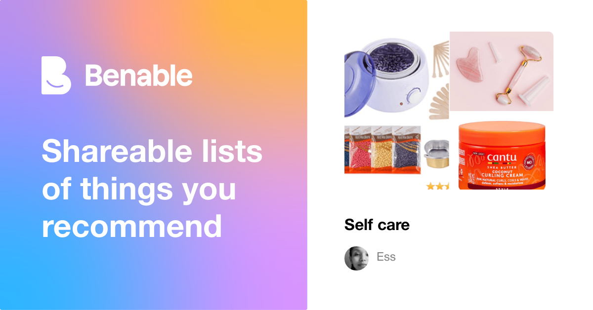 Self care
