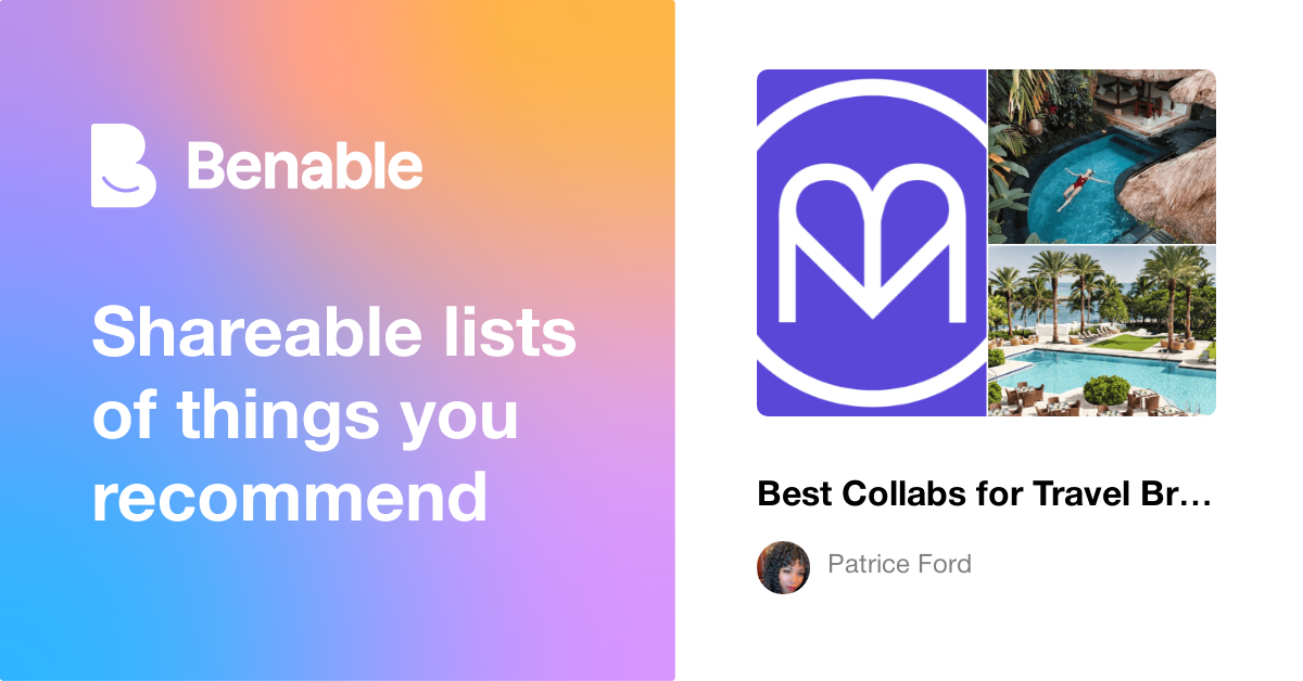 Best Collabs for Travel Brands