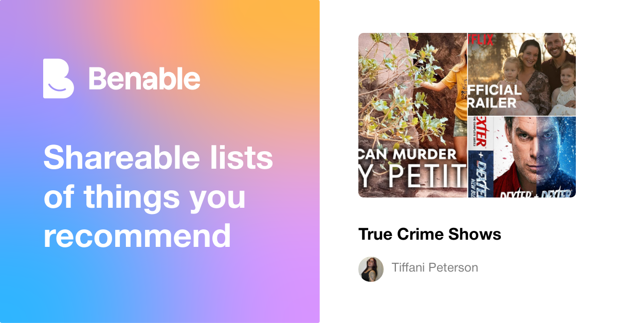 True Crime Shows