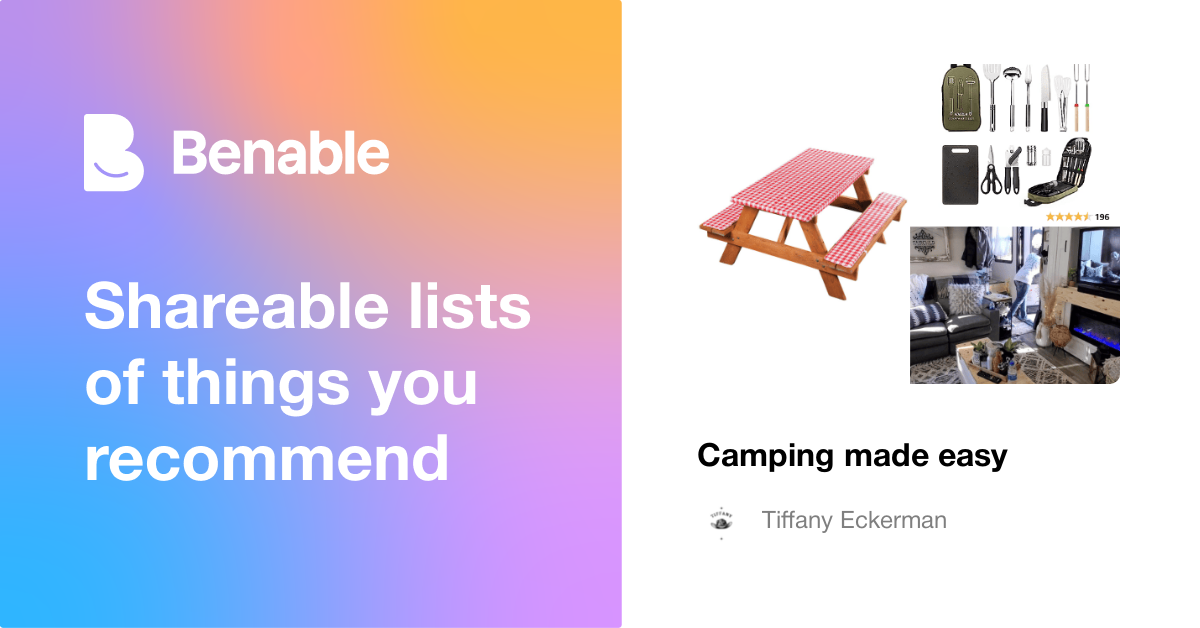Camping made easy