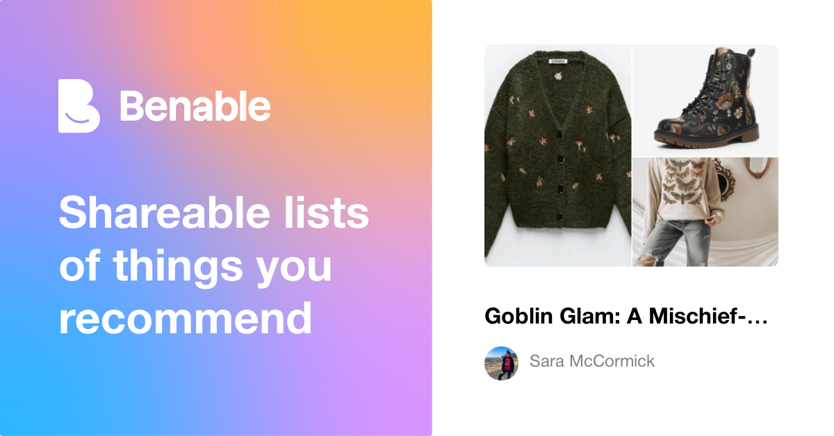 Goblin Glam: A Mischief-Maker's Guide to Clothing & Decor Treasures