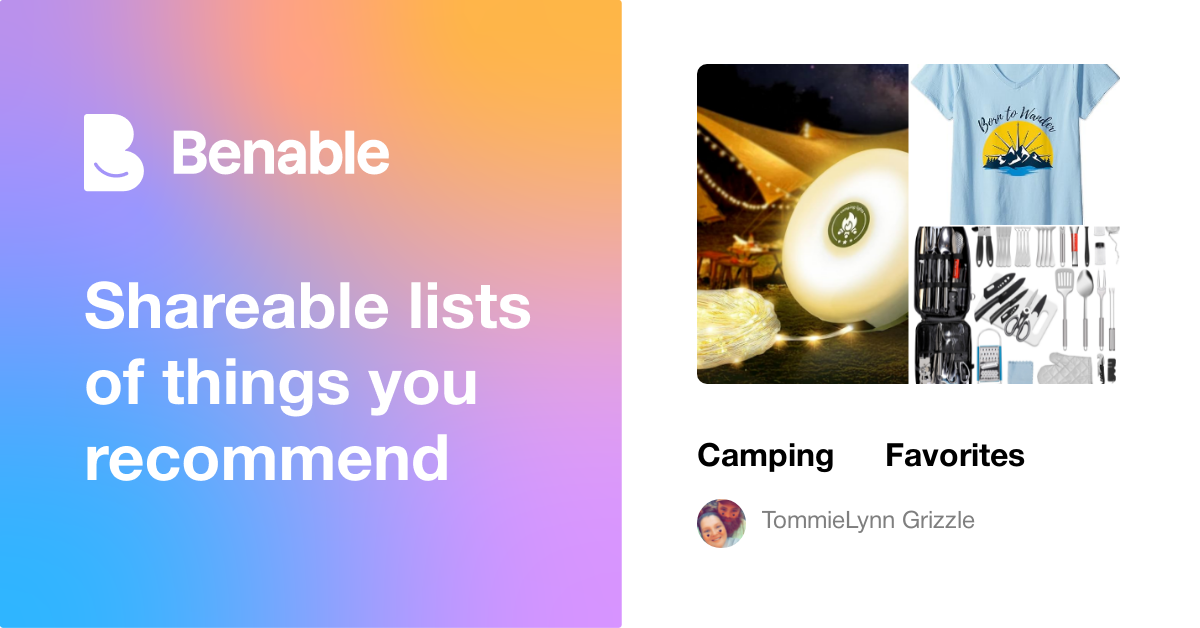 Camping 🏕️ Favorites
