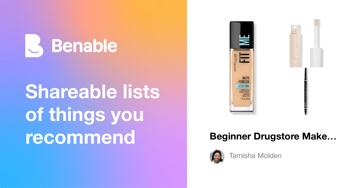 Beginner Drugstore Makeup Essentials