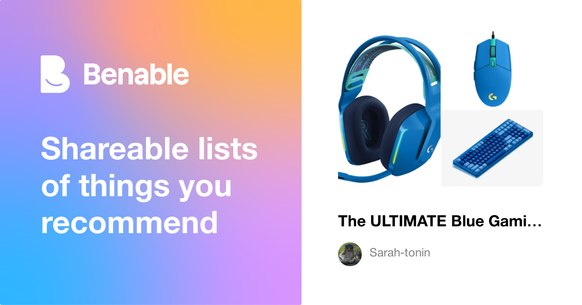 The ULTIMATE Blue Gaming Setup