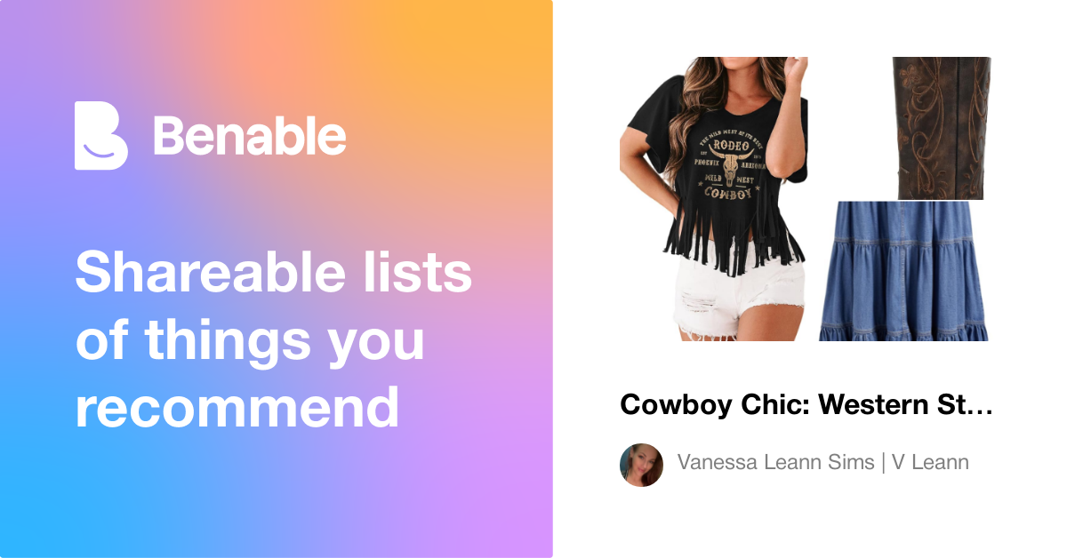 Cowboy Chic: Western Style with a Modern Twist - Amazon