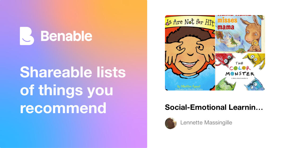 Social-Emotional Learning Books for Young Children