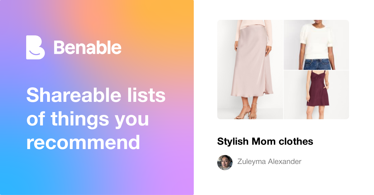 Stylish Mom clothes