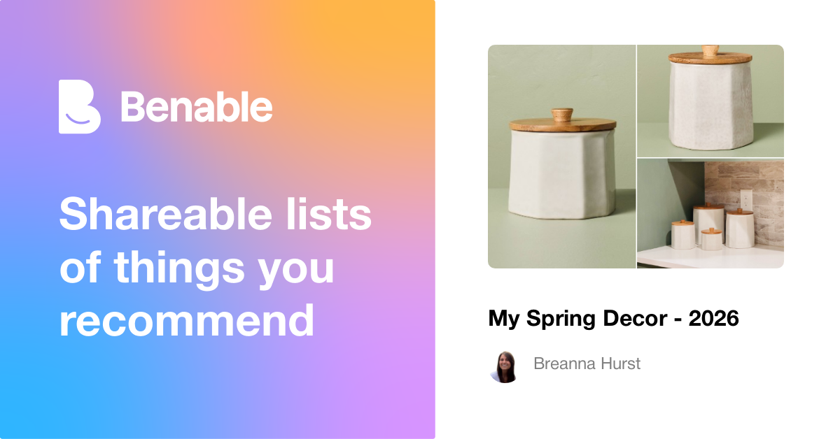 My Spring Decor - 2026