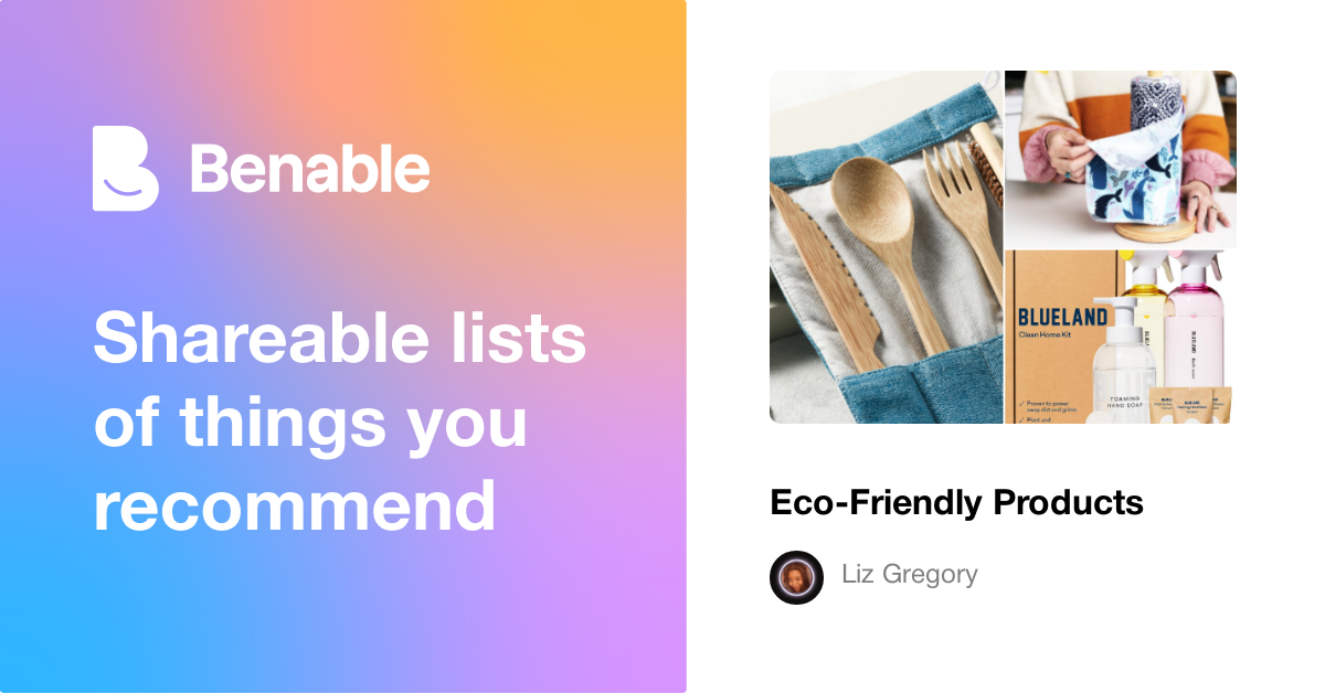 Eco-Friendly Products