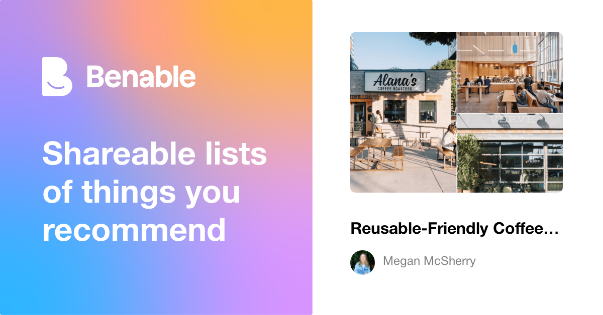 Reusable-Friendly Coffee Shops in LA