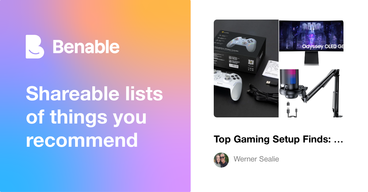 Top Gaming Setup Finds: Must-Have Gear for the Ultimate Battle Station