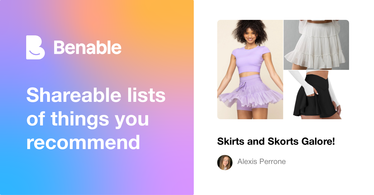 Skirts and Skorts Galore!