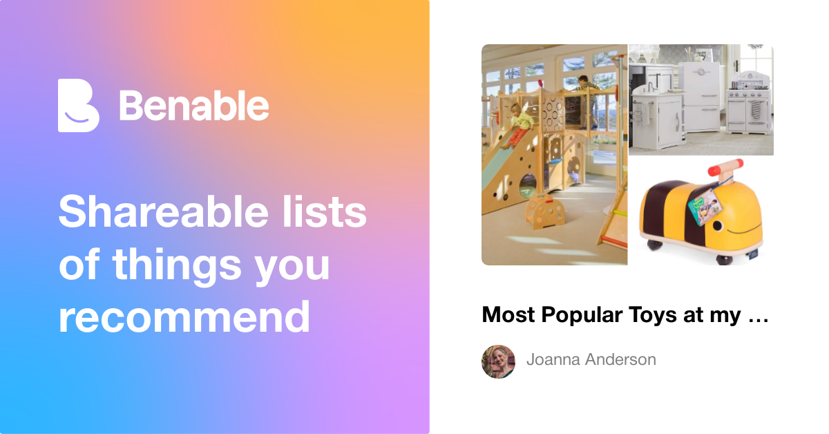 Most Popular Toys at my Play Cafe