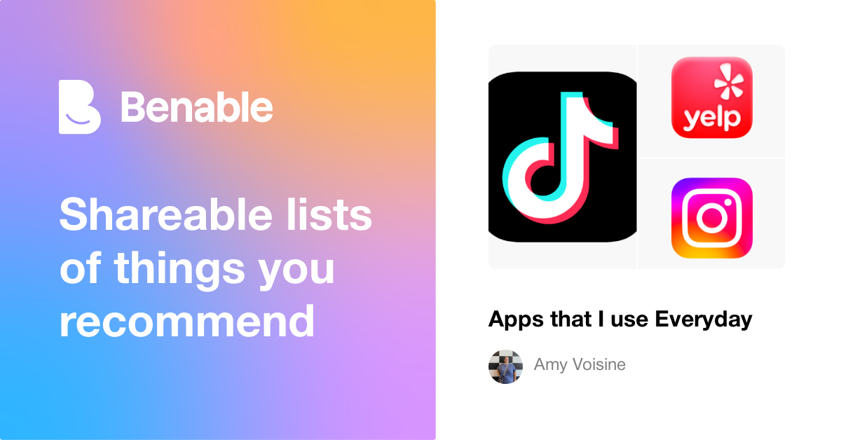 Apps that I use Everyday