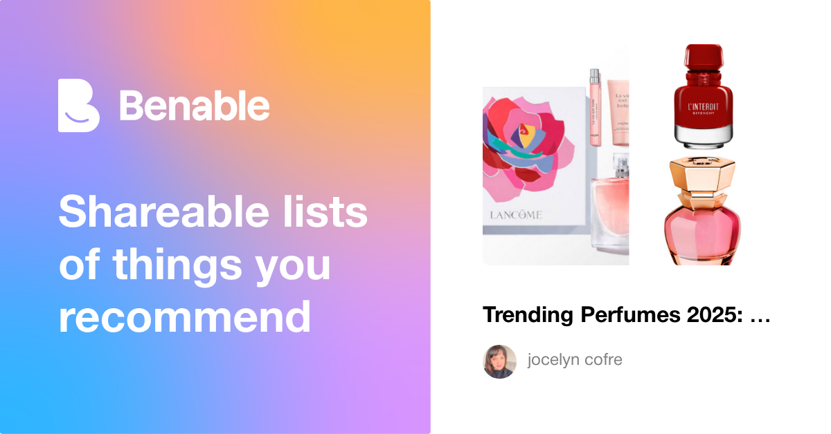 Trending Perfumes 2025: Must-Have Scents & Viral Picks
