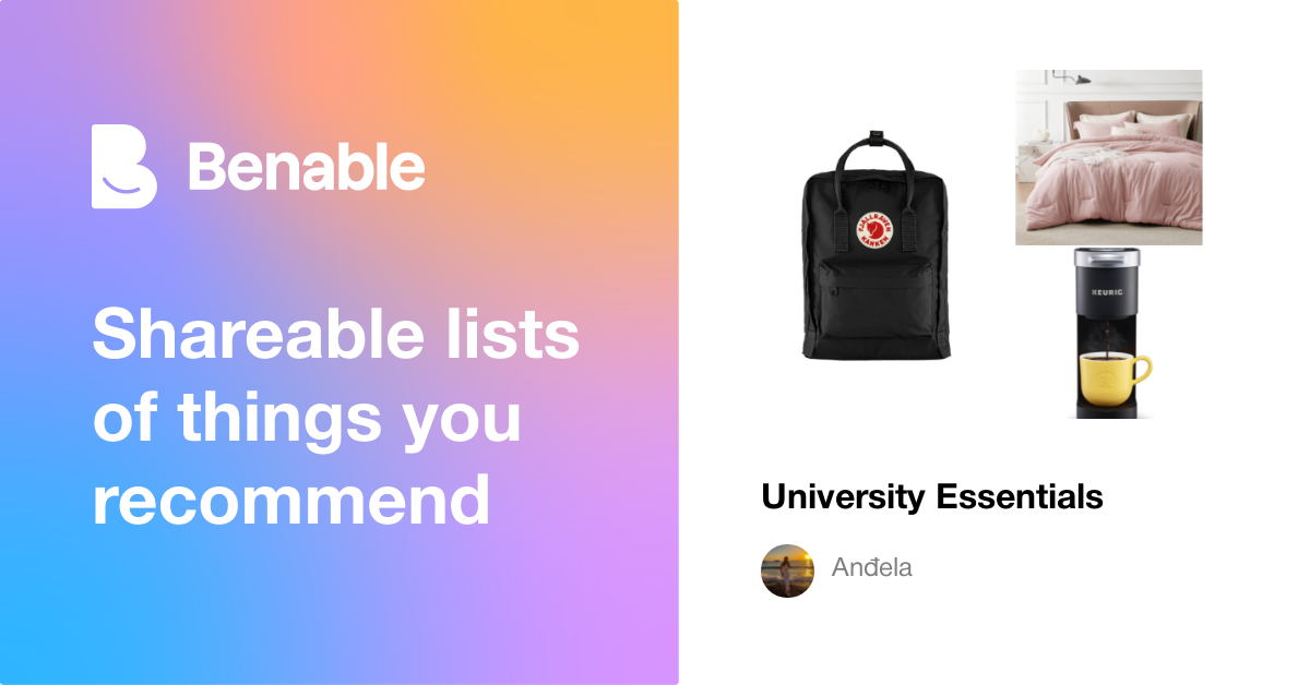 University Essentials