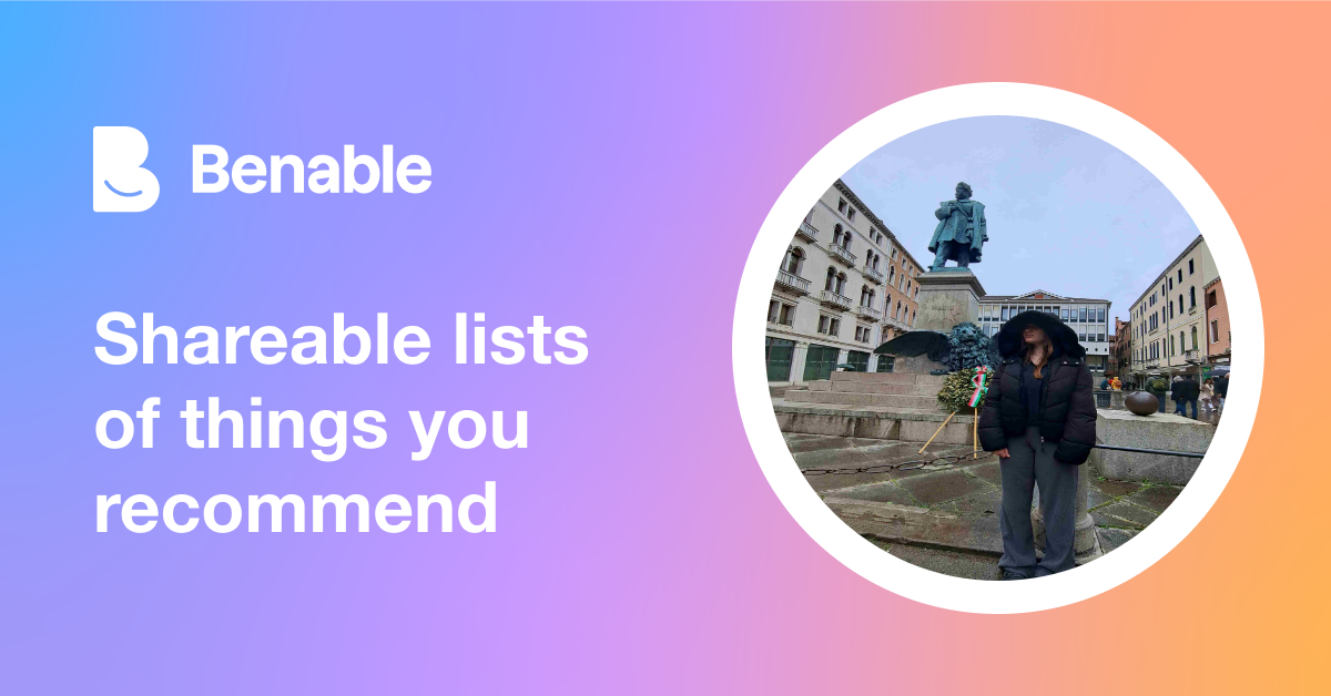 Everything @anjav17 (Anja Vukelić) recommends - Benable