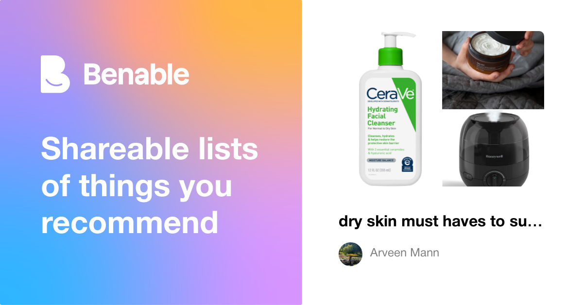 dry skin must haves to survive the winter