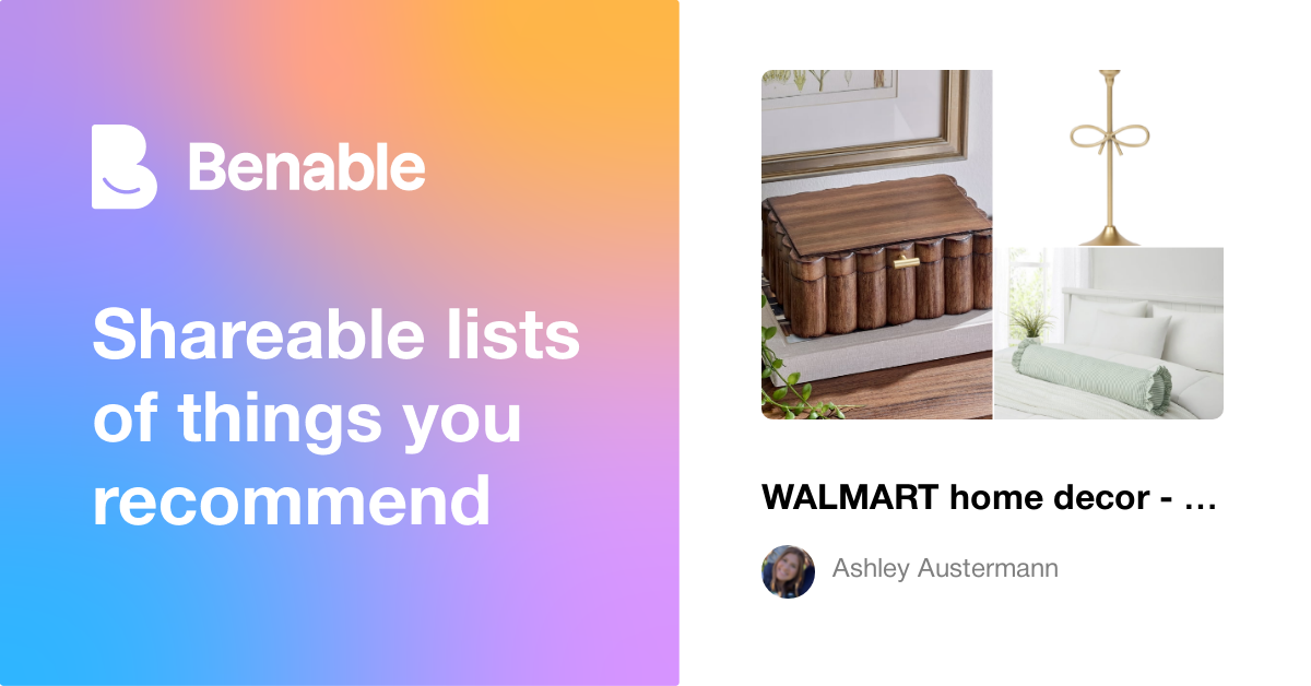 WALMART home decor - Spring 2026